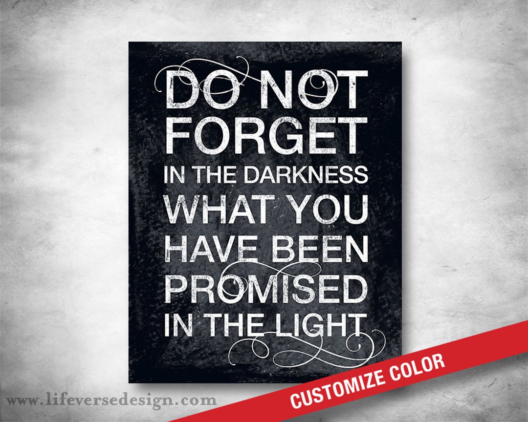 Subway Art Inspirational Quote Motivational Saying Christian Wall Art ...