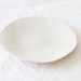 Handmade White Ceramic Plate - Etsy