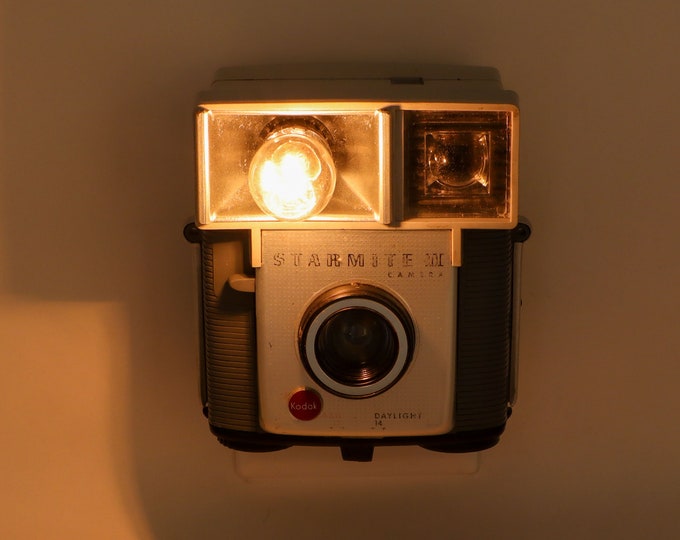 Kodak Brownie Starmite Camera Nightlight: Upcycled Mid-century Decor - Etsy