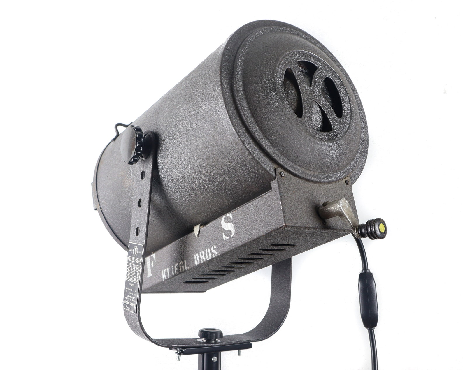 Mid-century Kliegl Brothers Stage Light Home Theater & Movie - Etsy