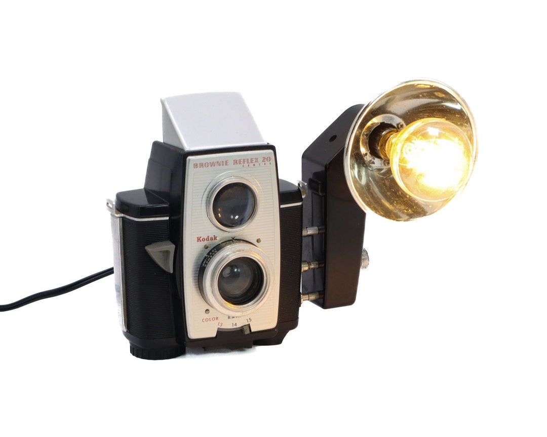 Vintage Kodak Brownie Camera Lamp: 1960s Photography Decor - Etsy