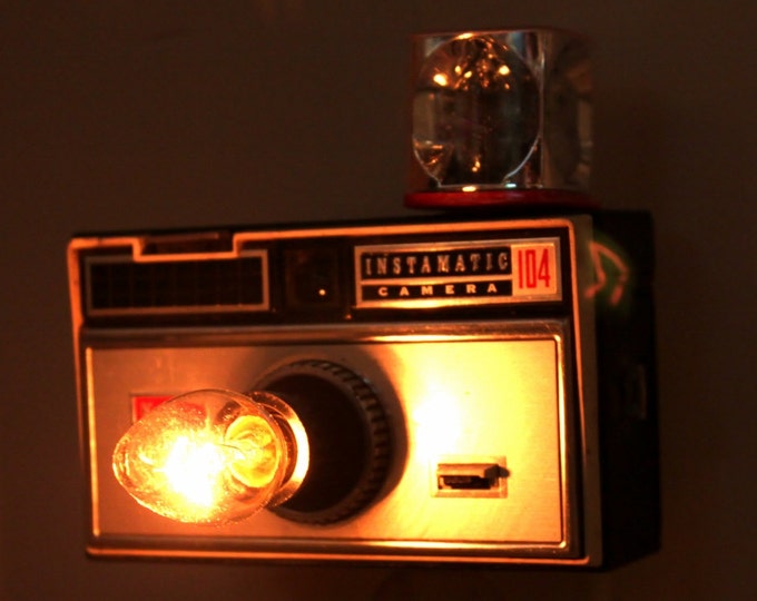 Old-fashioned Whimsical Nightlight - Kodak Instamatic 104 Camera ...
