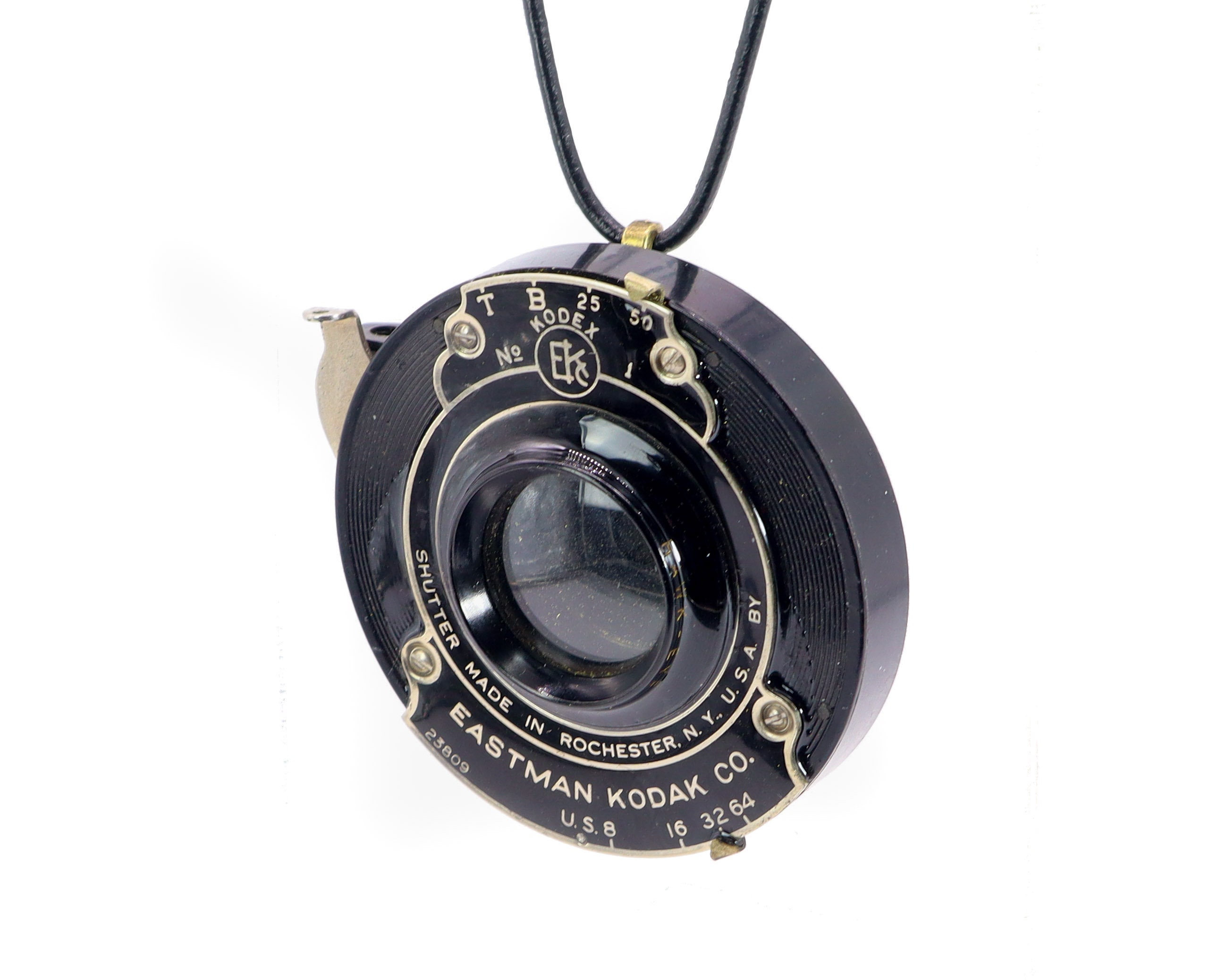 Vintage Camera Lens Pendant Necklace: Upcycled Kodak Steampunk Jewelry ...