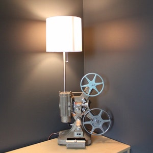 Vintage Table / Desk Lamp, Keystone Projector Lamp, Hollywood & Movie ...