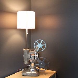 Vintage Table / Desk Lamp, Keystone Projector Lamp, Hollywood & Movie ...