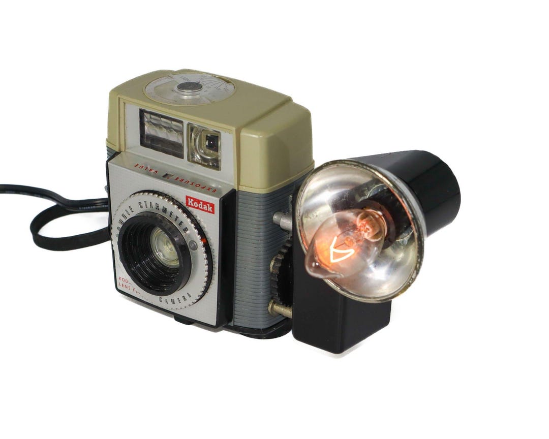 Original 1960's Kodak Brownie Starmeter Camera Upcycled Nightlight - Etsy