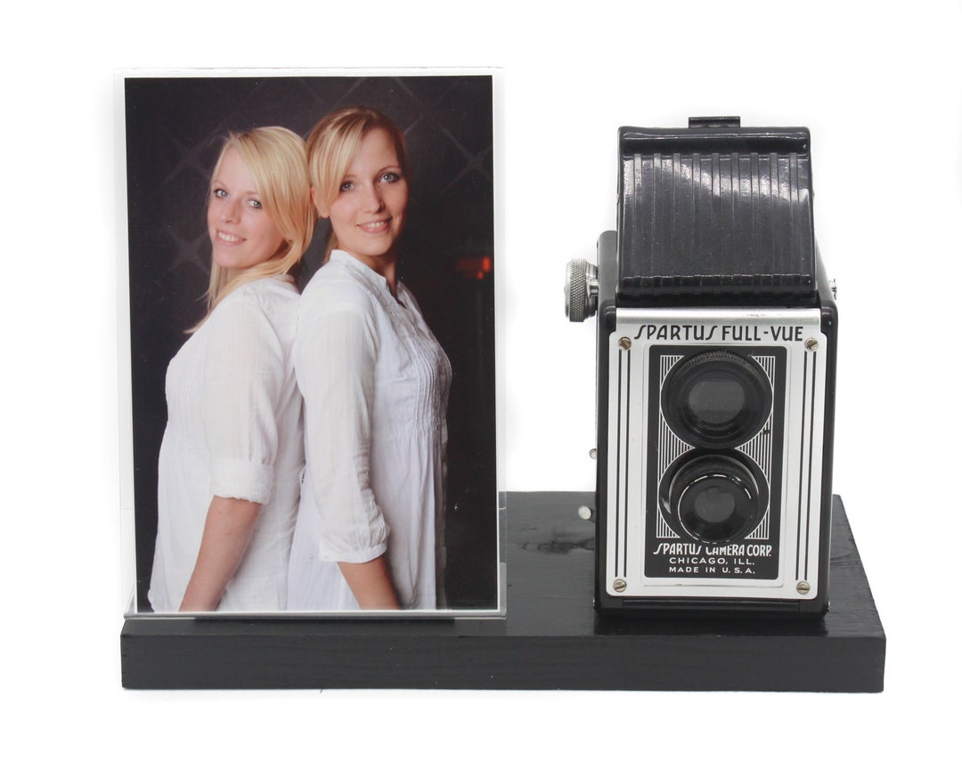 Vintage Spartus Camera Picture Frame: 5x7 Photo Display - Etsy