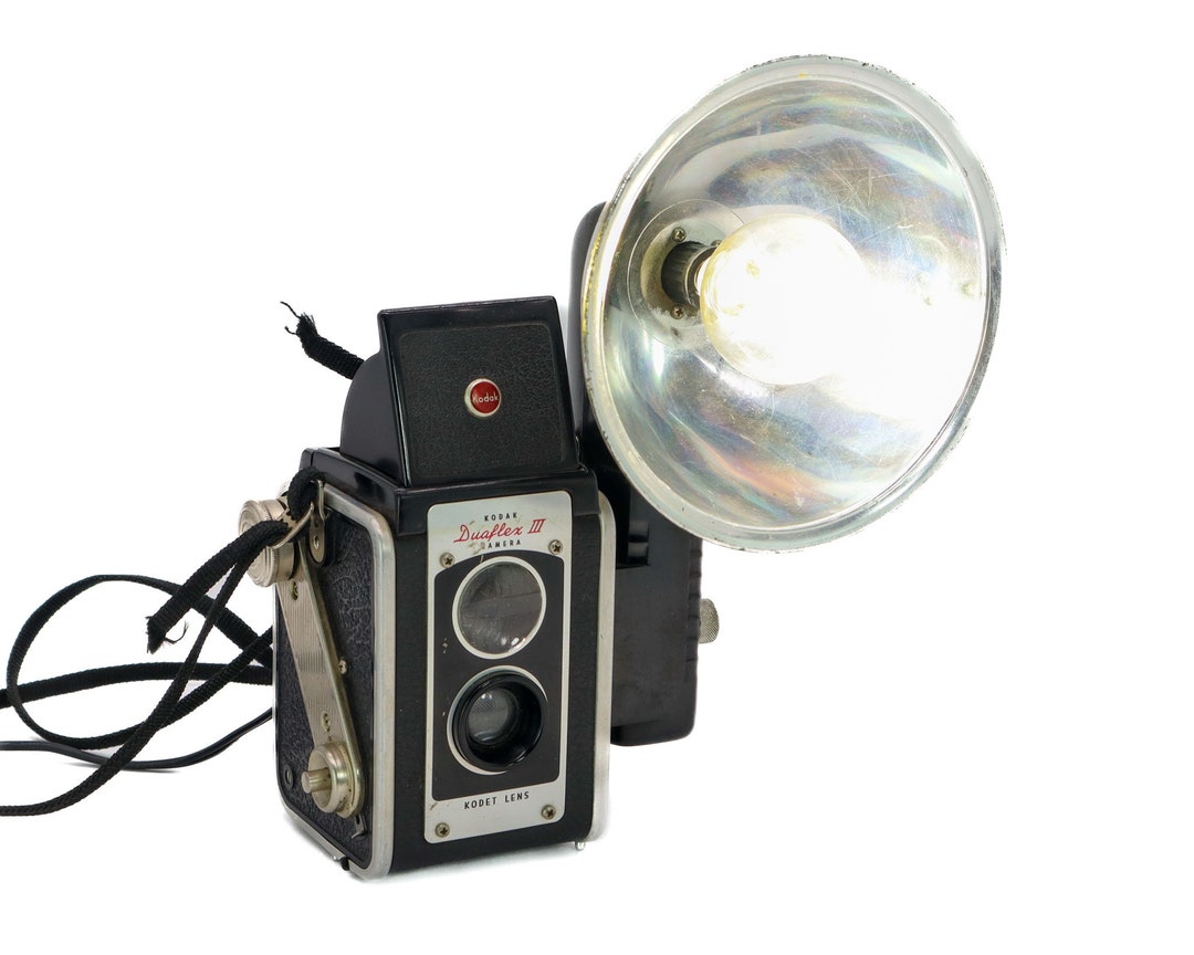 Reading Lamp - Rare Black Kodak Duaflex III Kodet Lens Vintage Camera ...