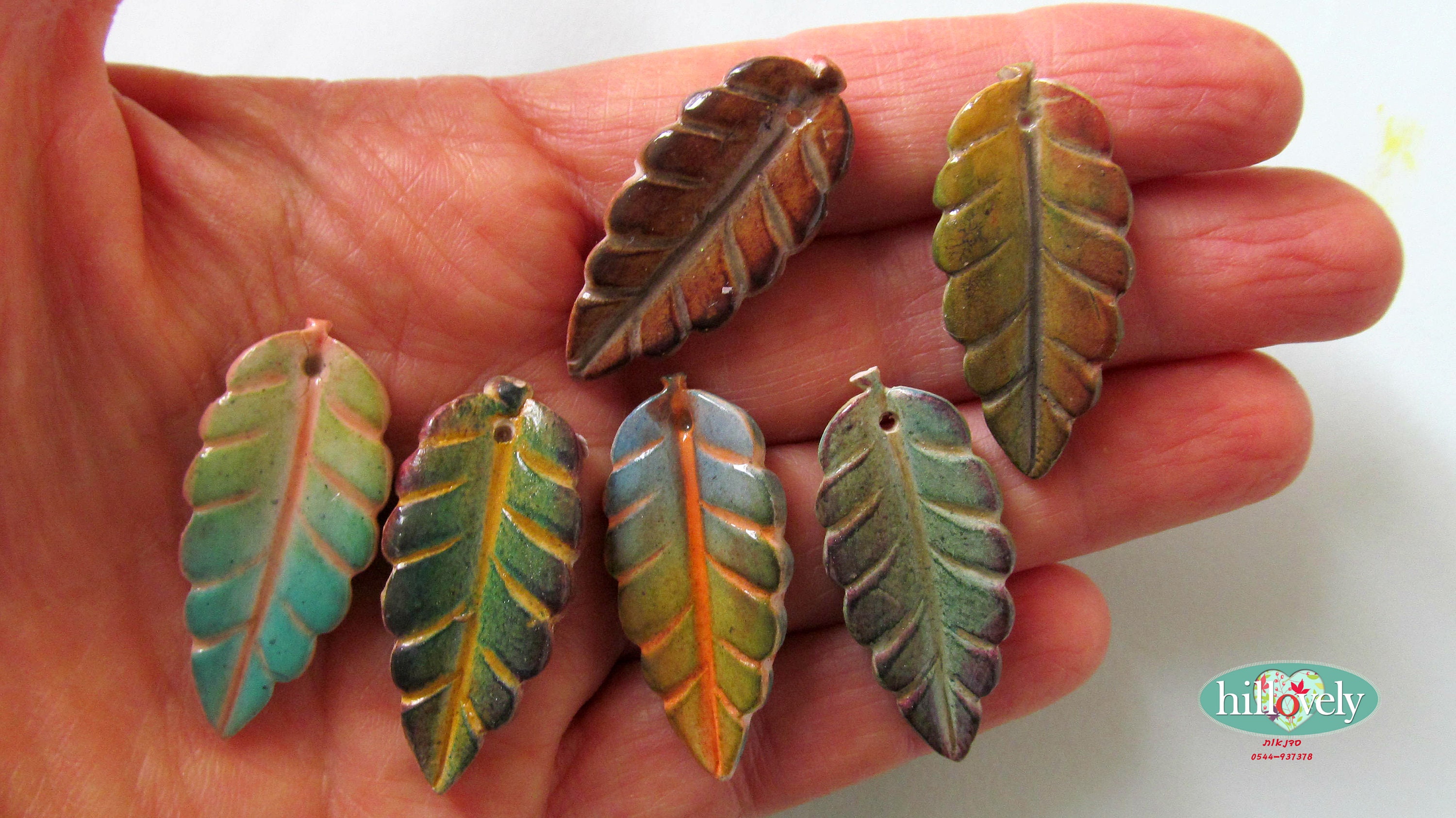 6 Rustic Pendant and Charm Leaves - Etsy