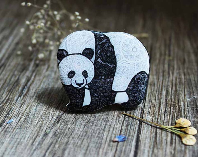 Panda Pin Panda Gifts for Kids Gift for Animal Lover Gift | Etsy