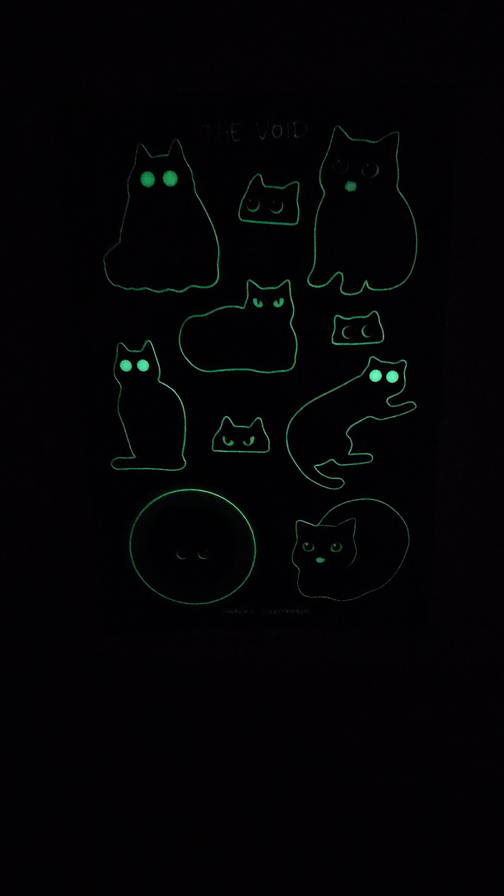 Glow in the Dark Void Stickersheet *updated* - Etsy