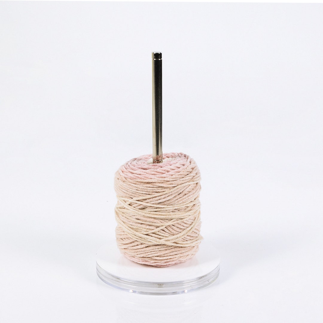 Spinning Yarn Holder Transparent Acyrlic Yarn Holder Diy Easy Assembly ...
