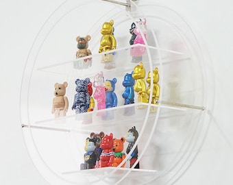 LED Figure Display Case 3 Colors Sliding Transparent Door - Etsy