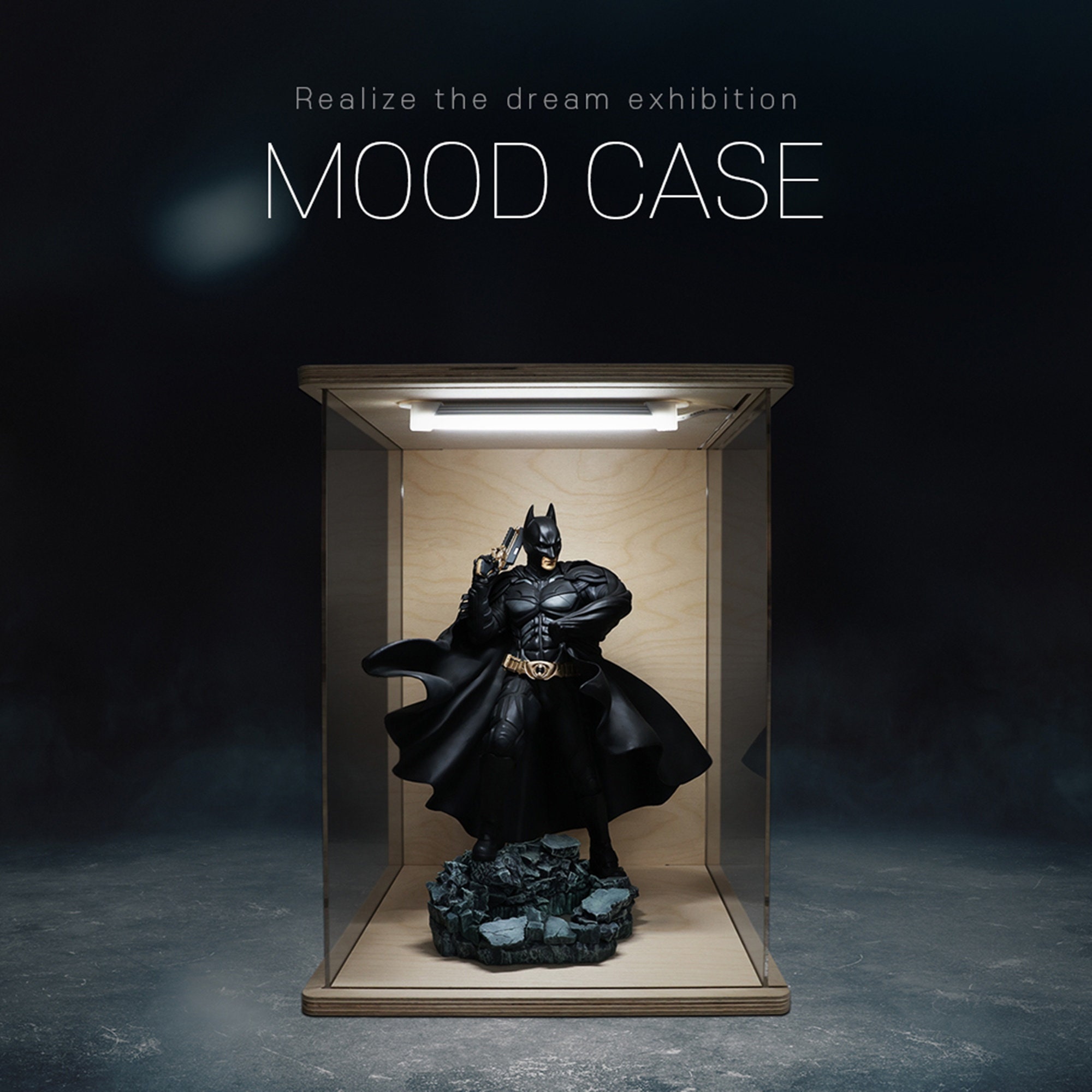 LED Figure Display Case DIY Wood USB Standing Stack - Etsy Canada