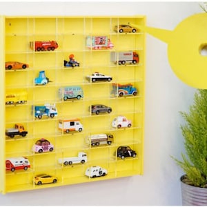 Mini Car Display Case DIY for Tomica With Transparent Sliding Door - Etsy