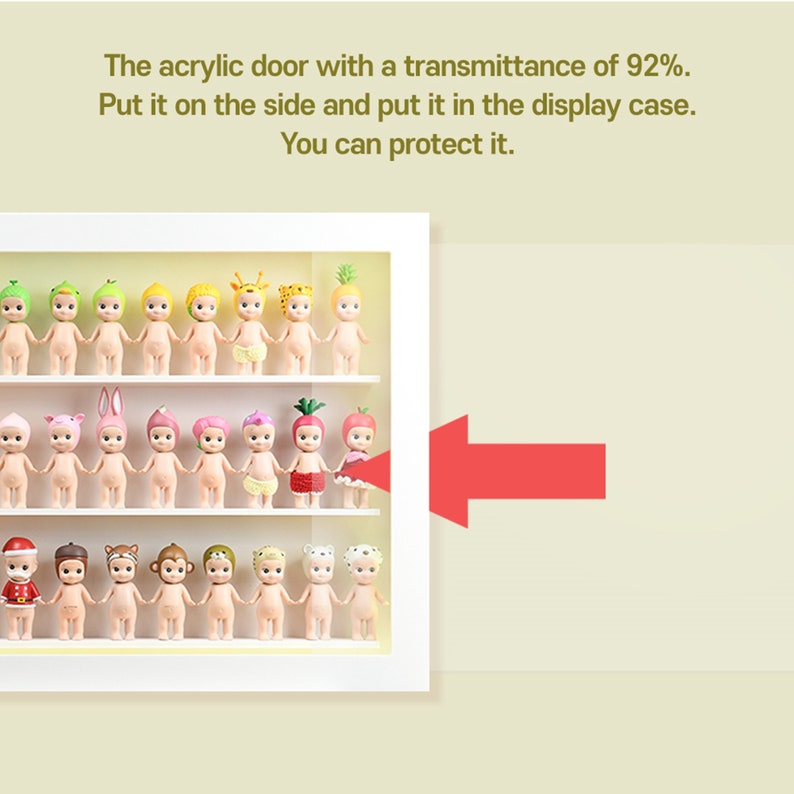 LED Figure Display Case Shelf for Lego Mini Figures Sonyangel ...