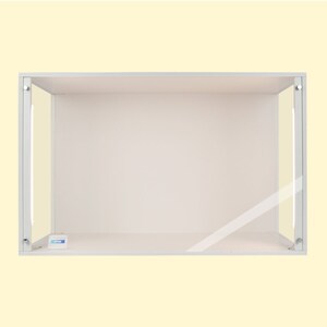 LED Figure Display Case 3 Colors Sliding Transparent Door Standing ...