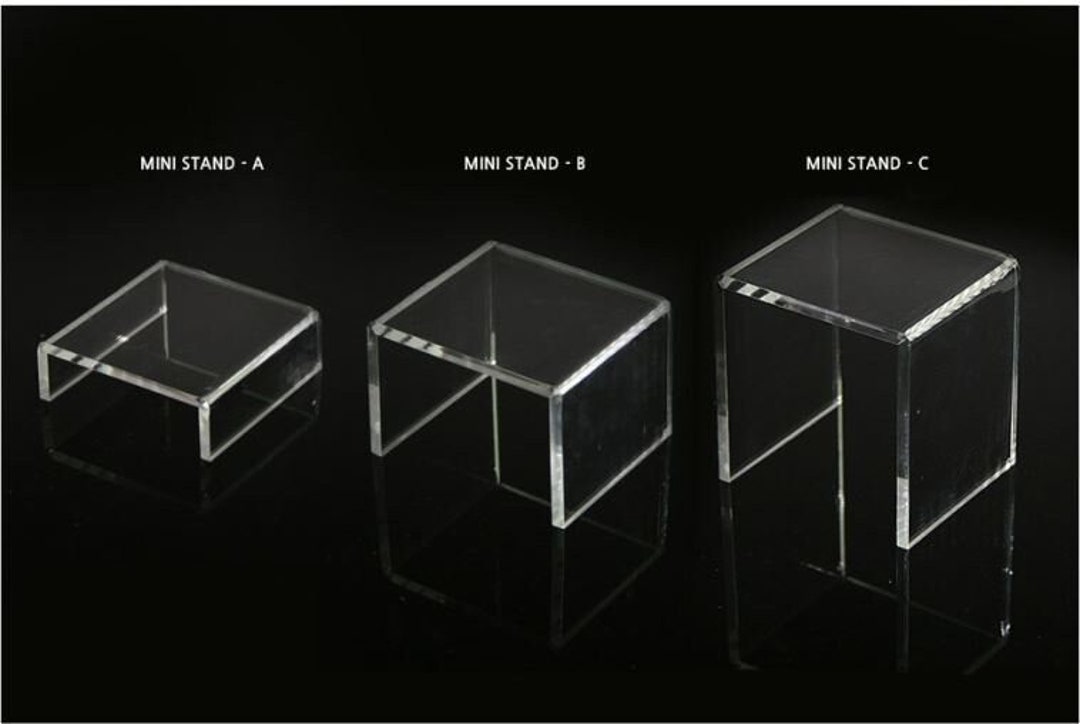 Acrylic Display Stand 3 Types_free Shipping - Etsy
