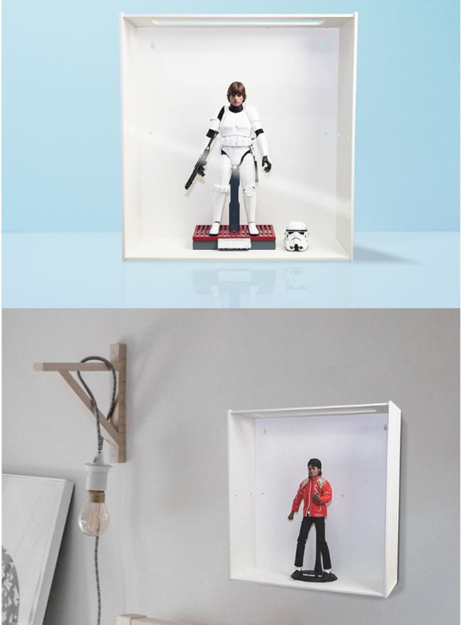 Action Figure Display Case for Banpresto Lego Figures Figurine/doll ...