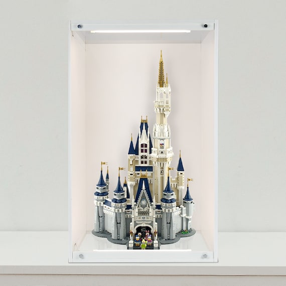 LED Figure Display Case 3 Colors Sliding Transparent Door | Etsy