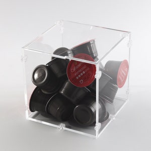 Coffee Capsule Storage Box_acrylic Box DIY 5 Colors for Capsules ...