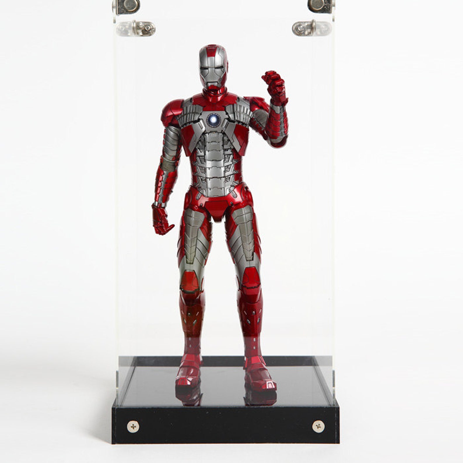 Figure Display Case High Quality Transparent Plexiglass for 12/ 16 ...