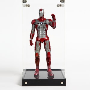 Figure Display Case High Quality Transparent Plexiglass for 12"/ 16 ...