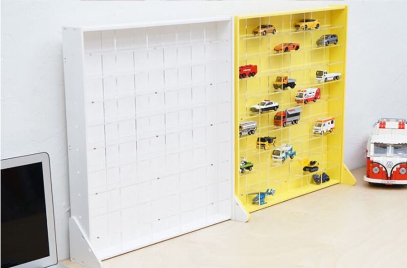 Mini Car Display Case DIY for Tomica With Transparent Sliding Door - Etsy