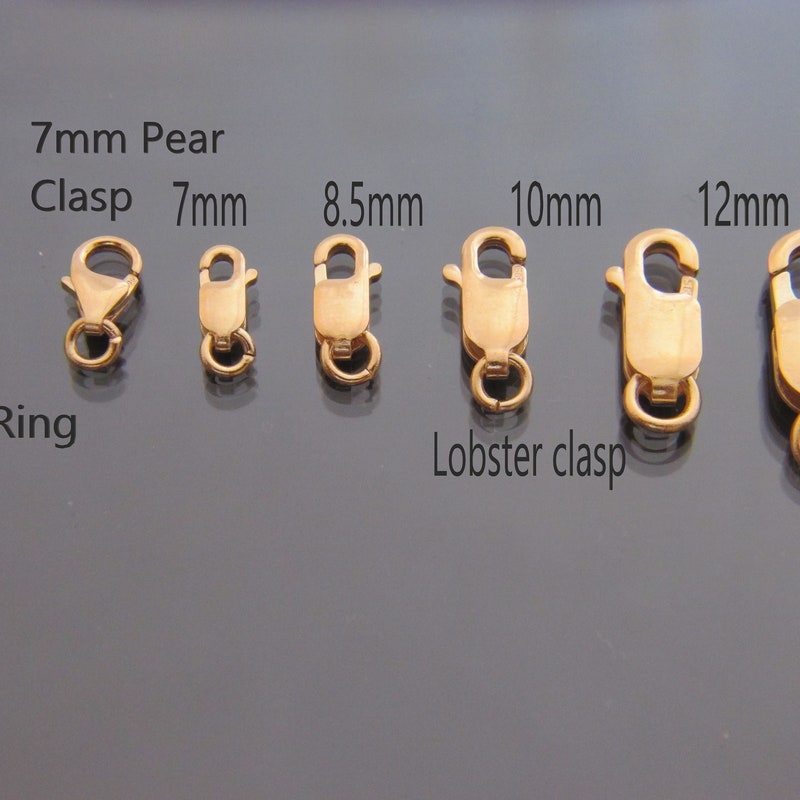 14k Gold Clasp - Etsy