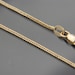 Solid 22k Gold Foxtail Chain Necklace - Etsy
