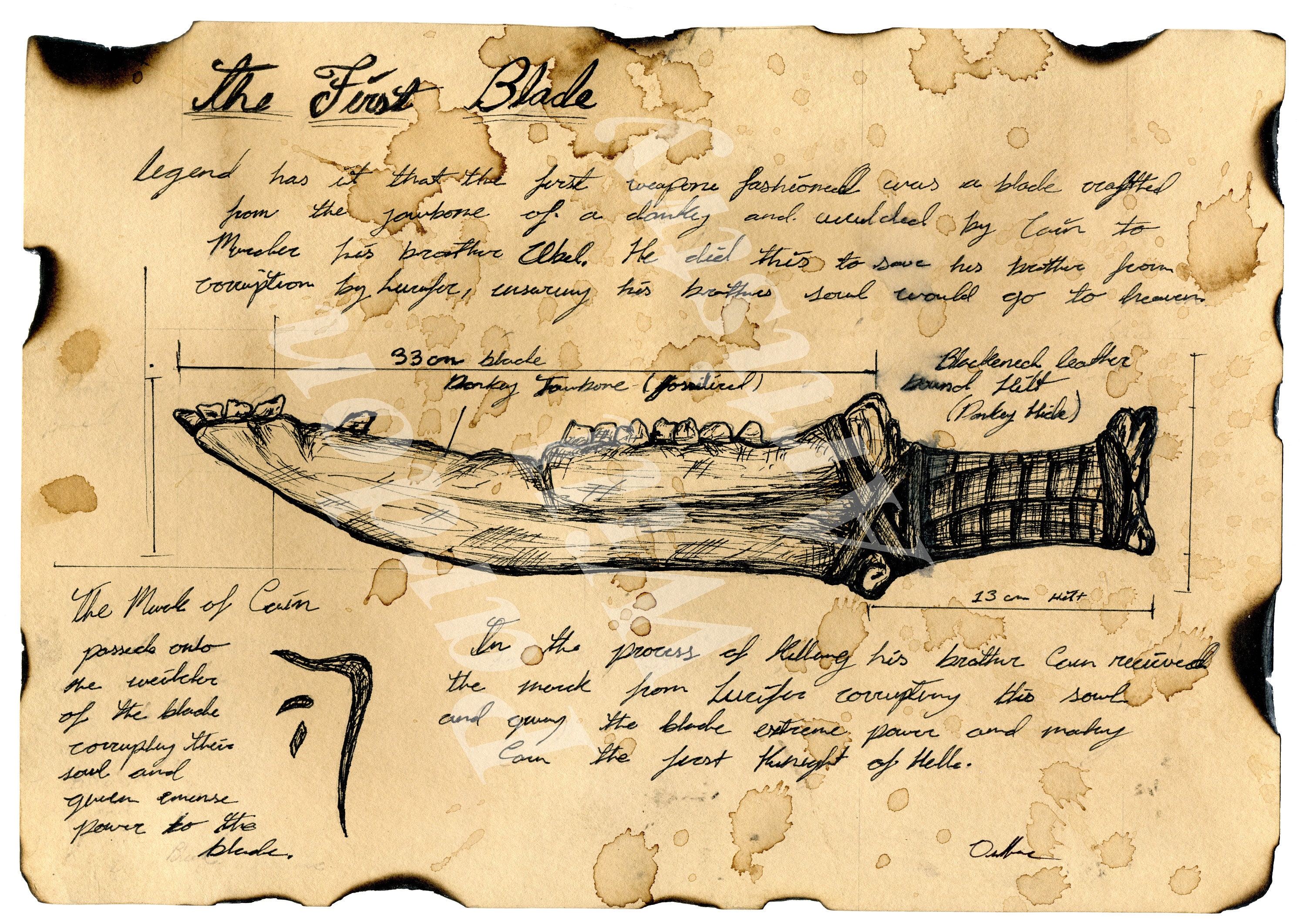 First Blade Supernatural