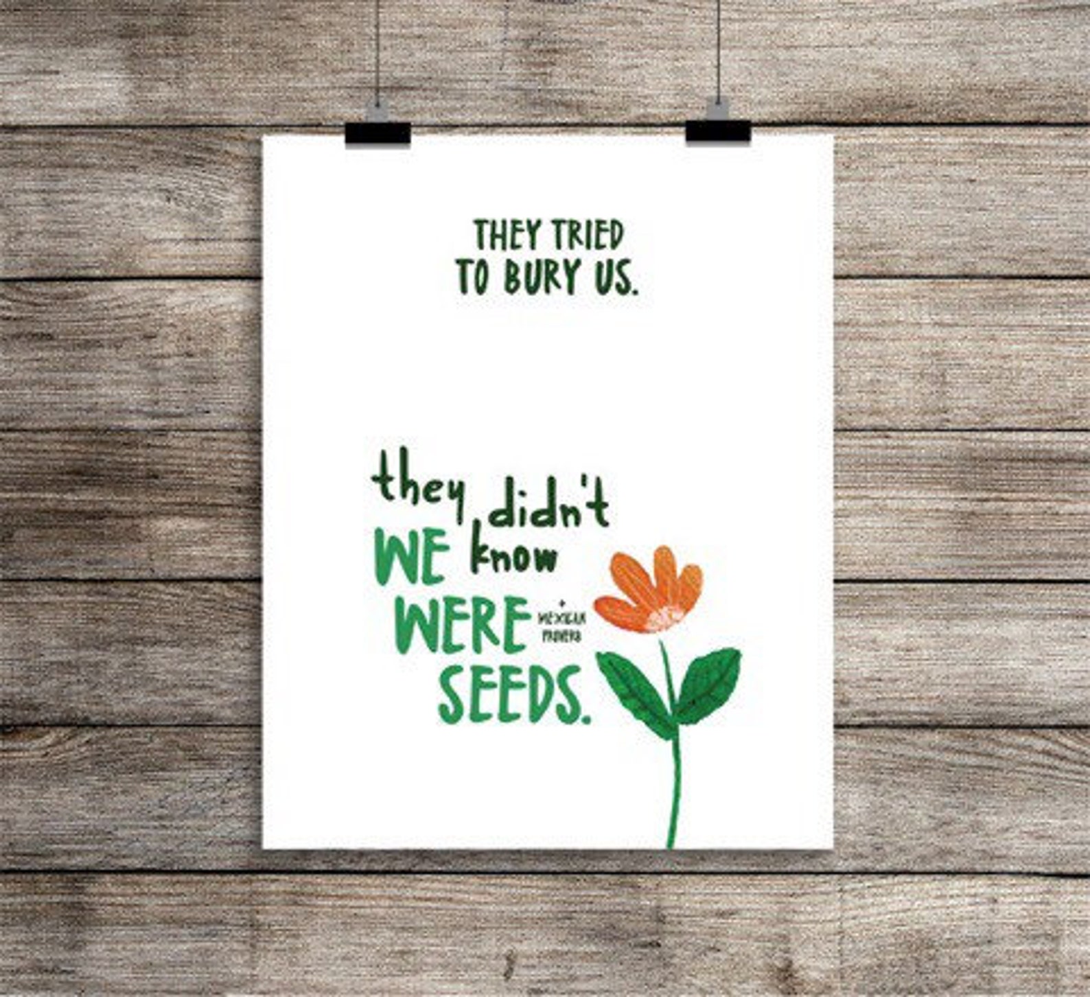 INSTANT DOWNLOAD / They Tried to Bury Us • We Were Seeds • Progressive ...