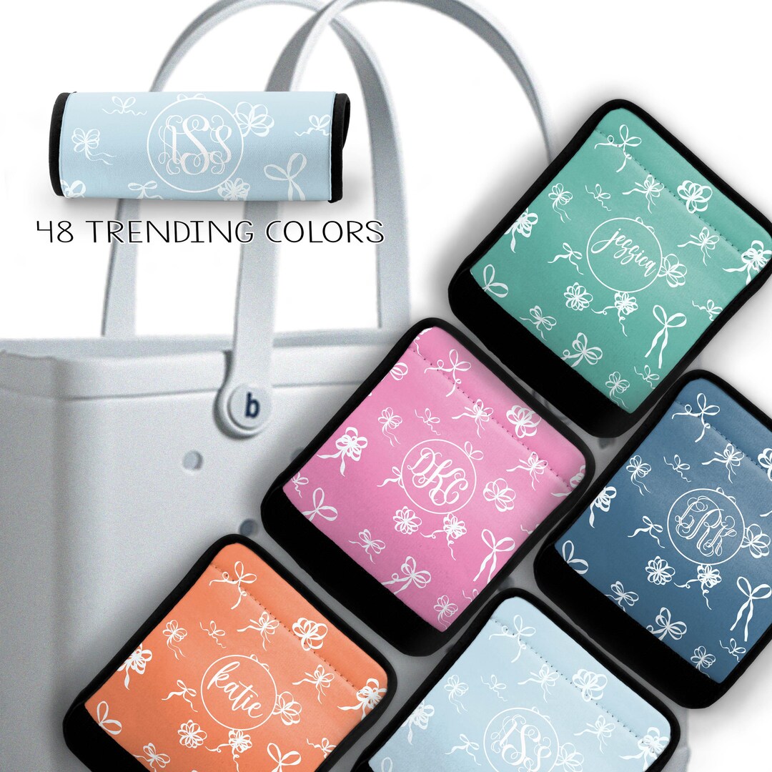 Personalized Bogg Bag Handle Wrap: Monogrammed Luggage Accessory ...