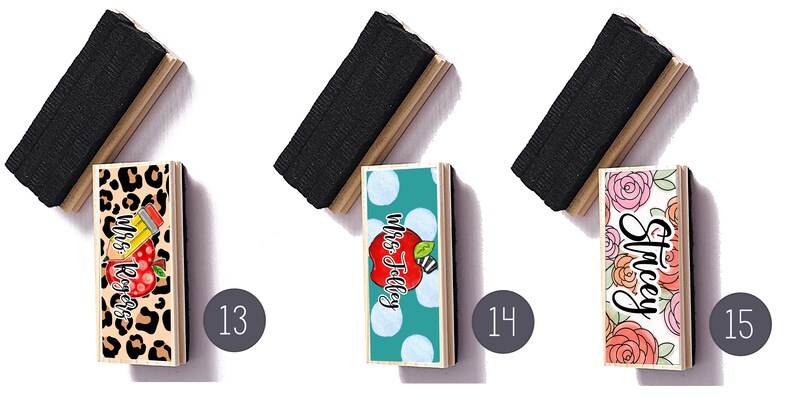 Personalized Teacher Eraser-personalized Teacher - Etsy