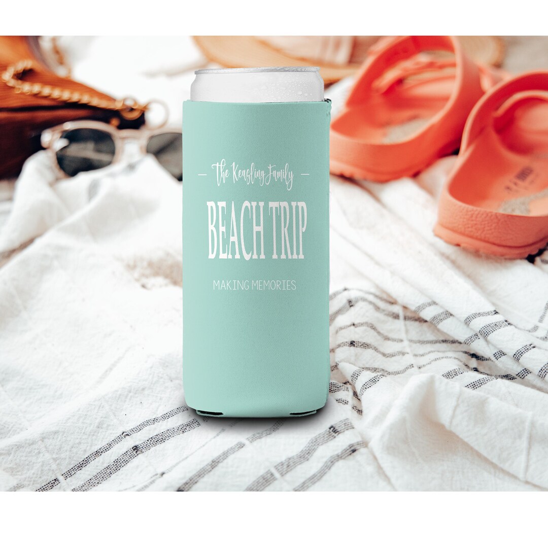 Personalized Slim Tall Can Cooler-personalized 12 Oz Slim Beer Can ...