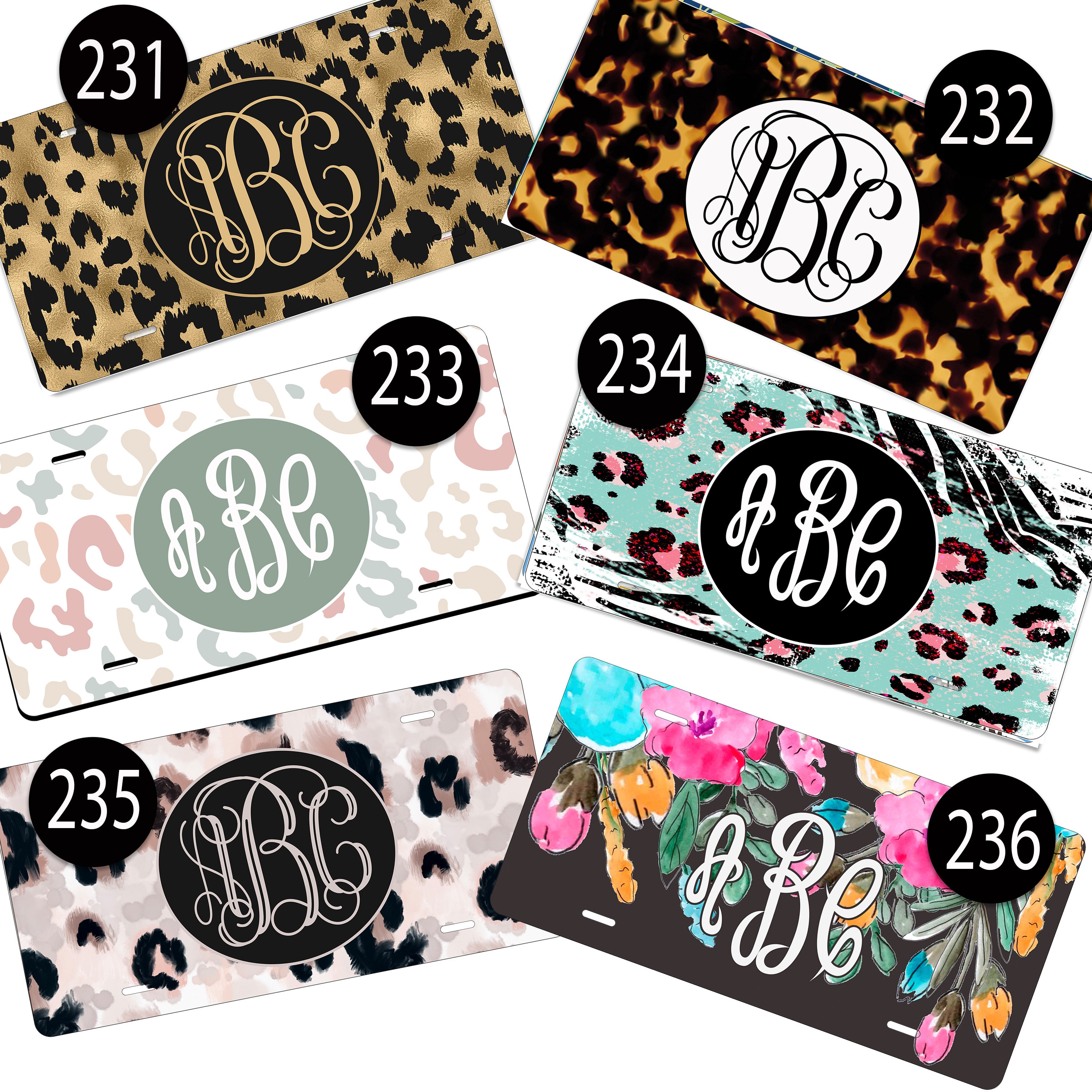 Personalized Car Tag Digital Download - Print Your Own Sublimation ...