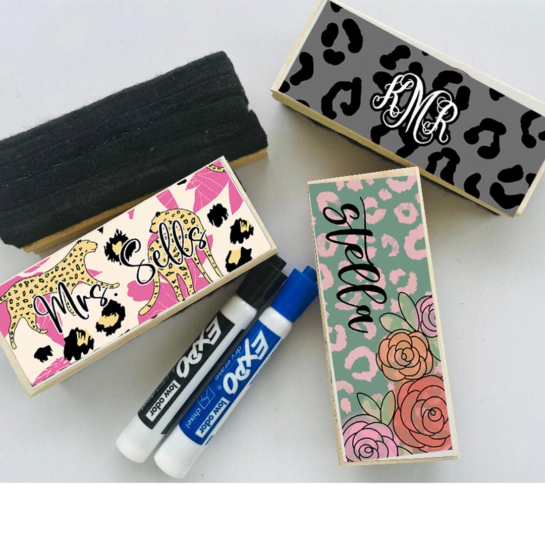 Personalized Eraser-wipe off Board Eraser-teacher Gift-custom ...