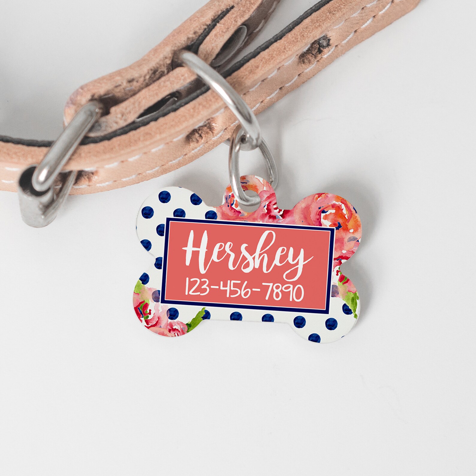 Pet ID Tag-new Large Pet Tag 2x 1.25bone Tag. - Etsy