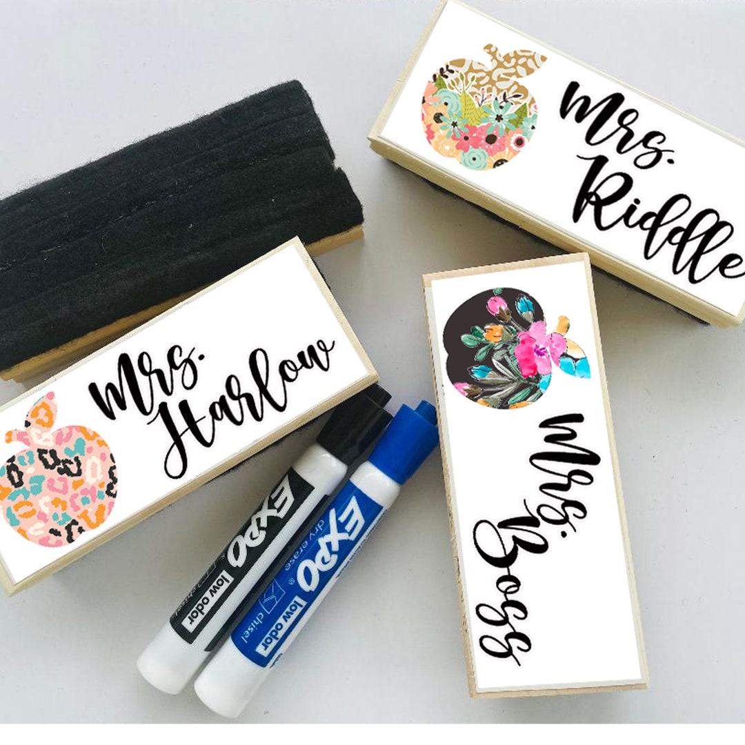 Personalized Teacher Dry Eraser Personalized Teacher - Etsy