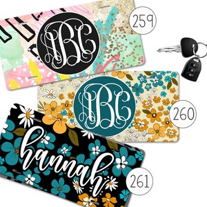 Personalized Car Tag-personalized License Plate-personalized Gift ...