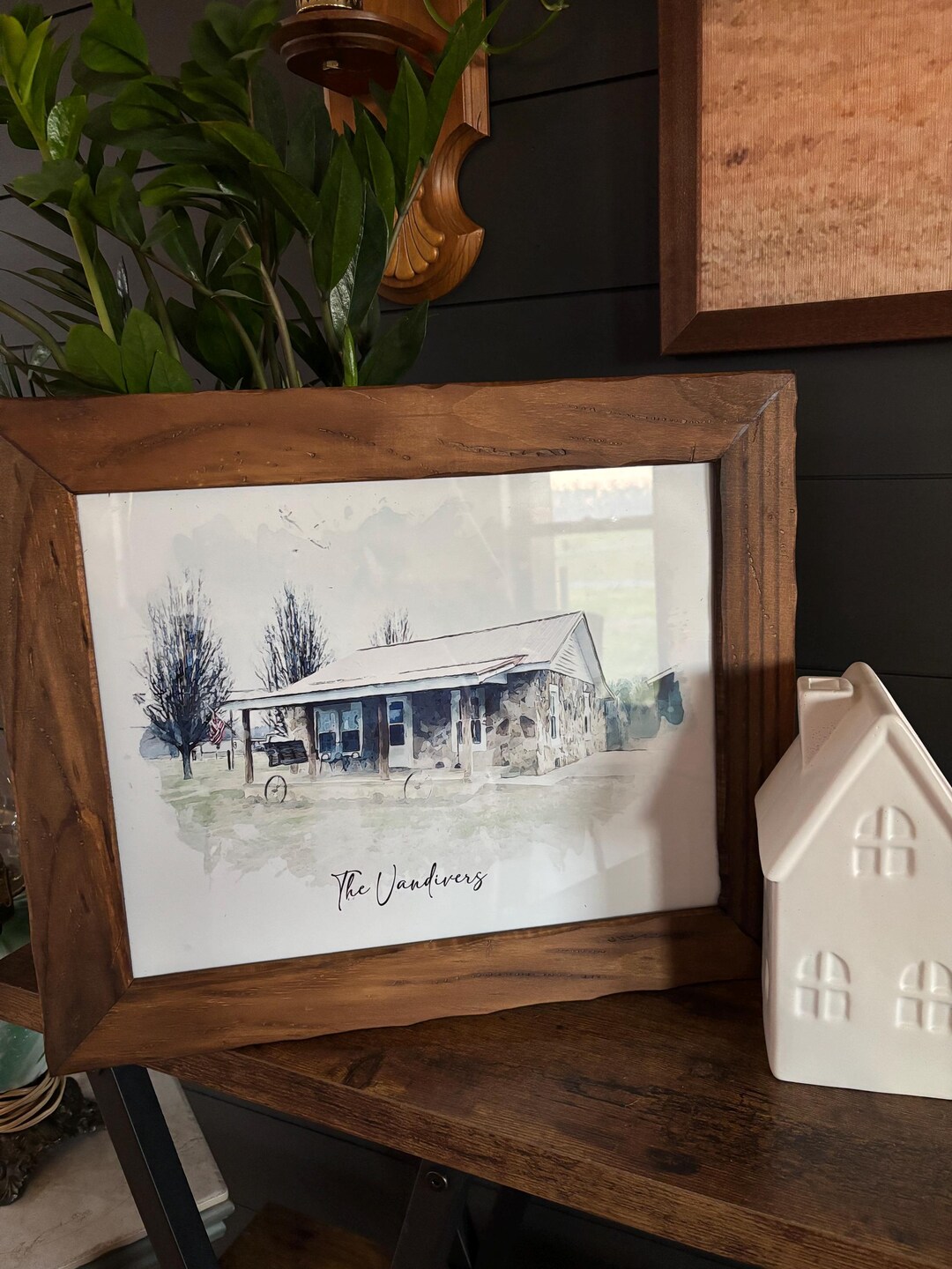 House Portrait, Watercolor House Painting, Housewarming Gift, Realtor ...