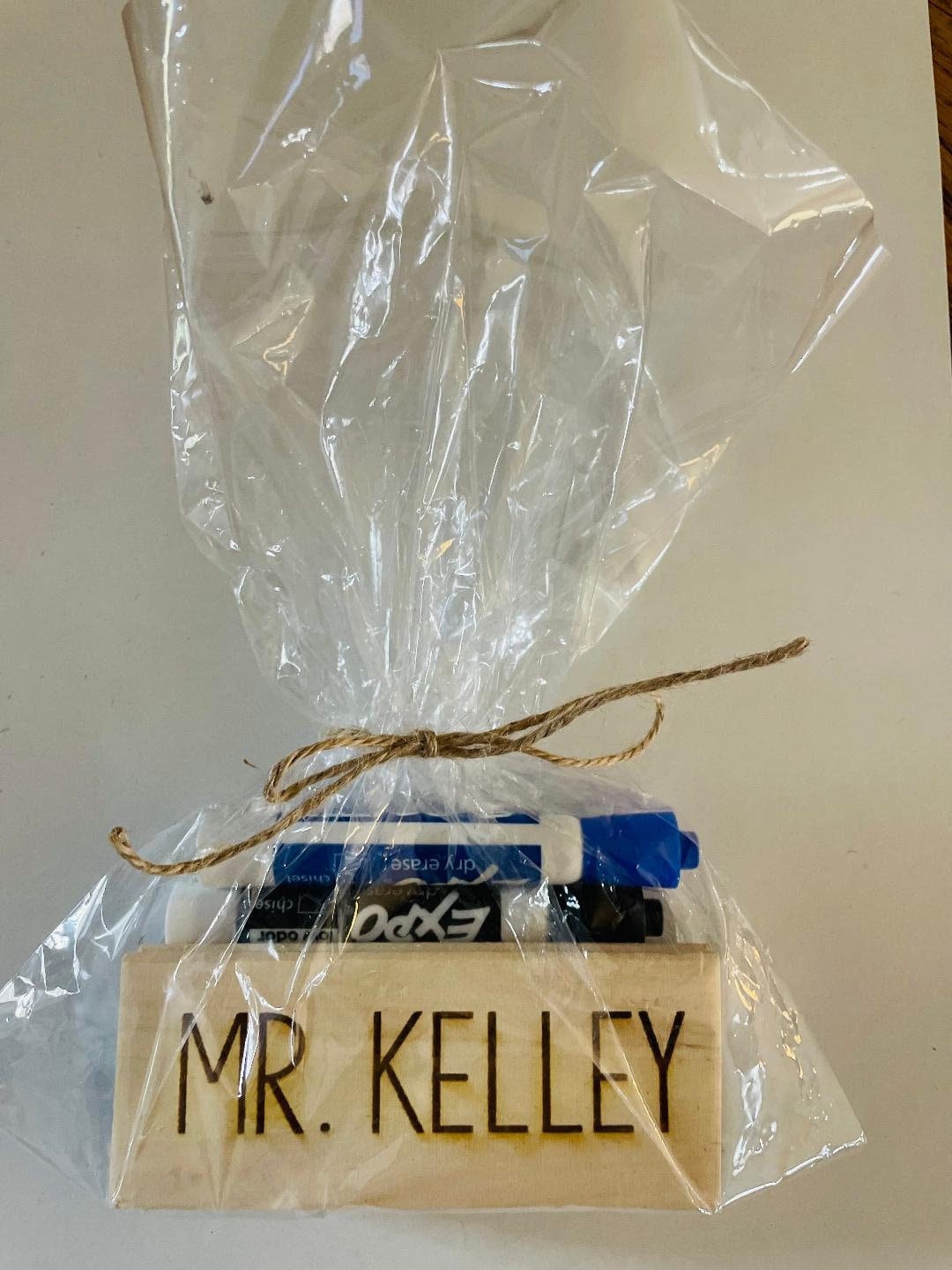 Engraved Teacher Dry Eraser- Personalized Coach White Board Eraser ...