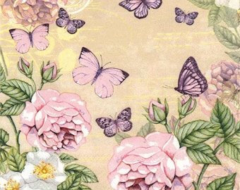 Decoupage butterfly | Etsy