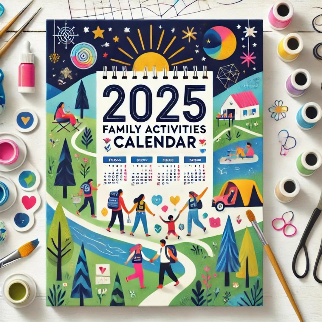 Family Activities Calendar for 2025 - Etsy