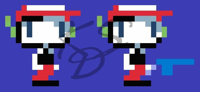 Quote Cave Story Sprite