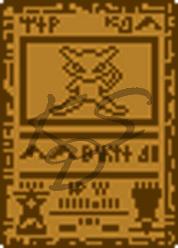 Pokemon TCG Ancient Mew Tablet Micro Size Cross Stitch - Etsy UK