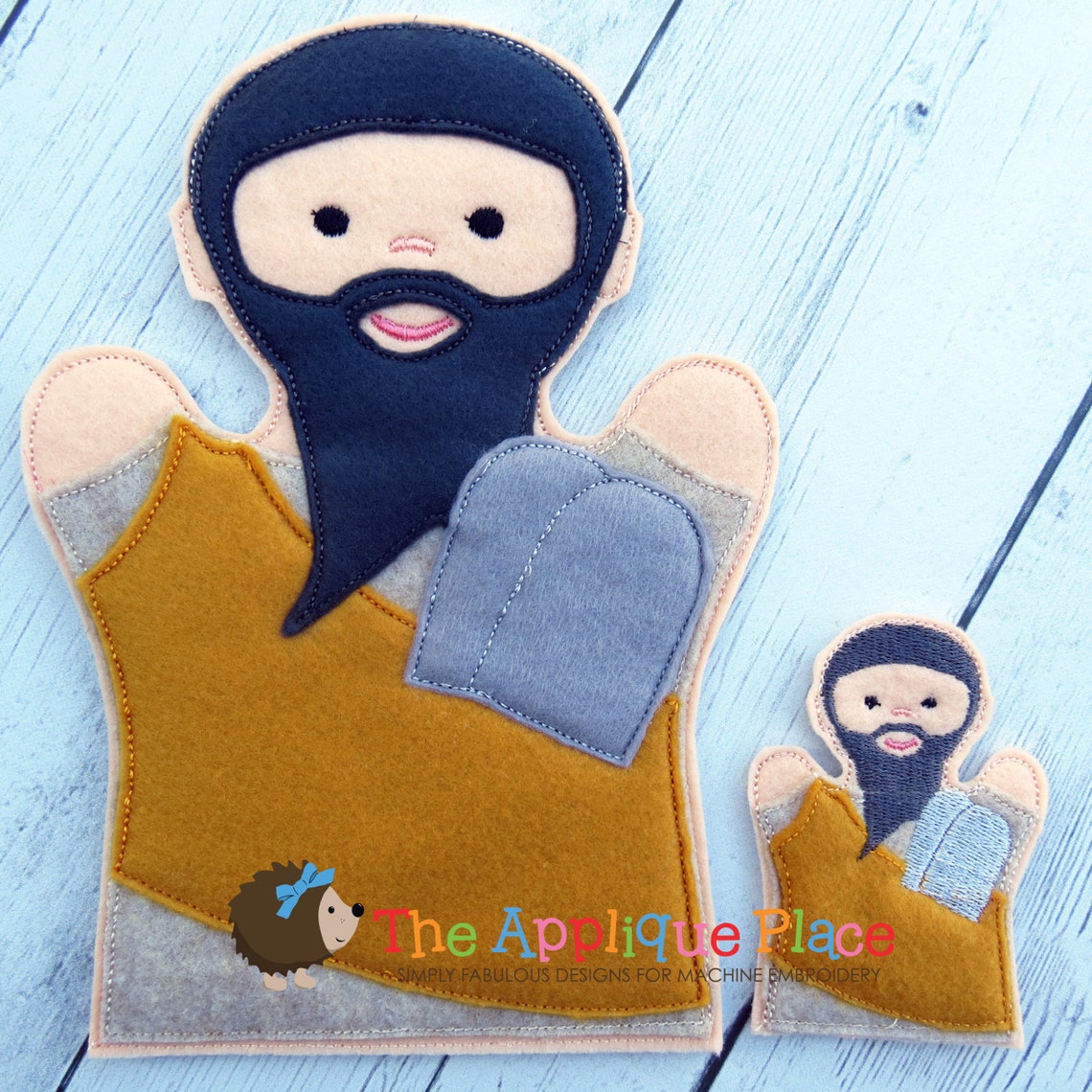 Bible Puppet Embroidery Pattern Moses Hand and Finger - Etsy