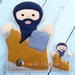 Bible Puppet Embroidery Pattern - Moses - Hand and Finger Puppet - in ...