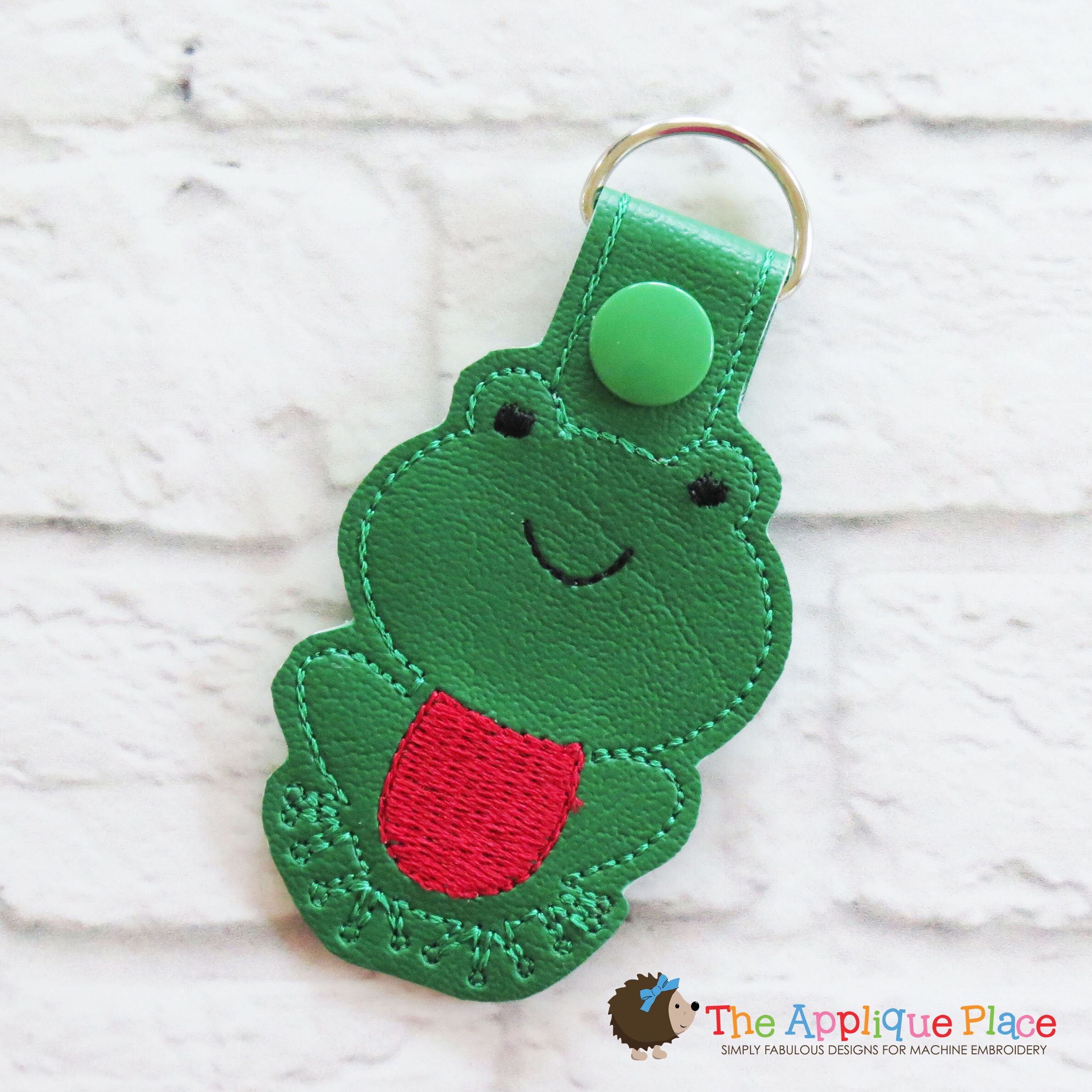 Key Fob Embroidery Design Tree Frog Embroidery PATTERN | Etsy
