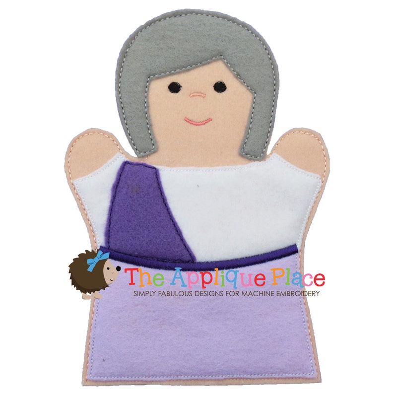Bible Puppet Embroidery Pattern Mary Hand and Finger Puppet - Etsy